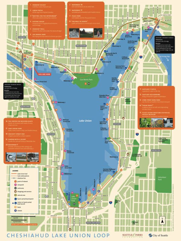 Lake Union Loop - Let's Go Biking!Let's Go Biking!